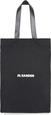 Jil Sander Homme, Sacs, Noir, Taille: ONE Size Cabas en toile