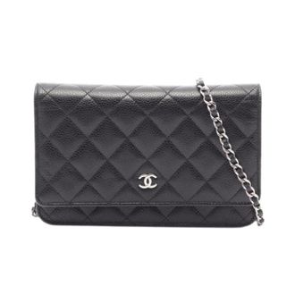Chanel Pre-owned Vintage Cross Body Bag - - Pre-owned - Damen - Schwarzk - ONE SIZE