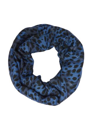 s.Oliver Snood mit Leo-Print