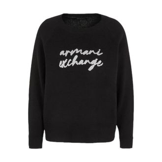A|X Armani Exchange Rundhalspullover - - Knitwear - Damen - Schwarzk - XS