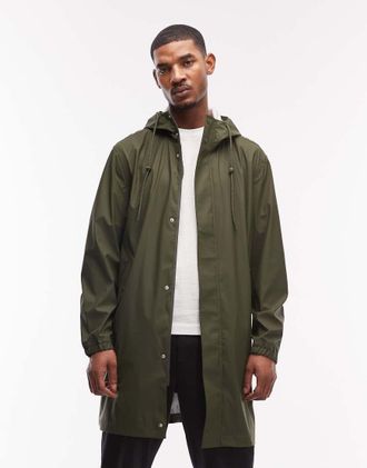 Asos StormMAX - Wasserfester Parka in Khaki-Gr&uuml;n