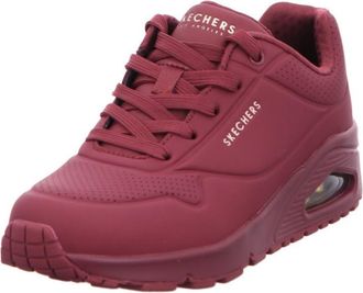 Skechers Damen UNO Stand ON AIR, Plum Durabuck/Mesh, 39 EU