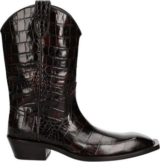 Martine Rose Femme, Chaussures, Brun, Taille: 41 EU Bottes &agrave; cheville
