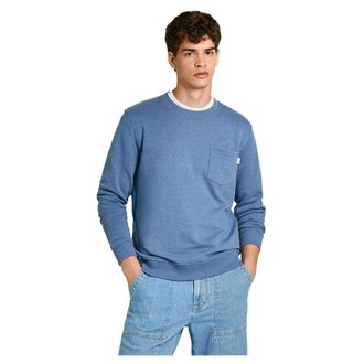 Pepe Jeans London Herren Mans Crew Sweatshirt, Blue (Sea Blue), XXL
