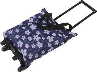 Valiclud Veemoon Chariot de Courses Pliable Monte-Escaliers 3 Roues Chariot Utilitaire Portable &agrave; Cadre Renforc&eacute; Pliable pour Courses Camping et Transport Faci