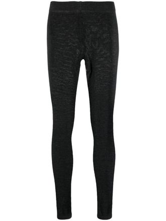 Brunello Cucinelli Gestrickte Leggings - Grau