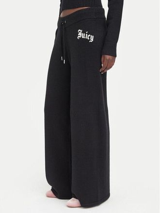 Juicy Couture Strickhose JCWBJ226310 Schwarz Relaxed Fit