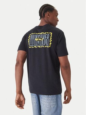 Quiksilver T-Shirt Gotam EQYZT08177 Schwarz Regular Fit