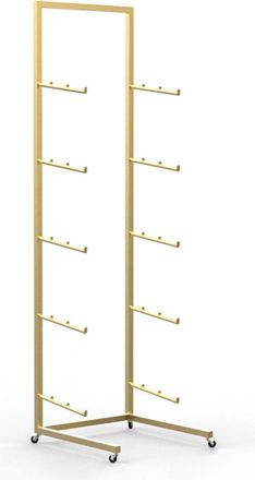 Generic Snackregale,Skateboard-Bodenst&auml;nder f&uuml;r Garage/Schuppen/Keller,freistehender Skiaufbewahrungsorganizer mit feststellbaren Rollen,Schneedisplayhalter a