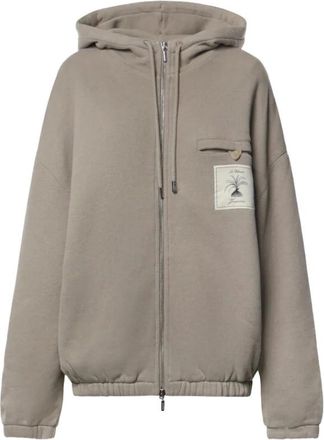 Jacquemus Torneo Sweat &agrave; capuche - Homme - Sweatshirts et sweats &agrave; capuche - Beige - Taille: S