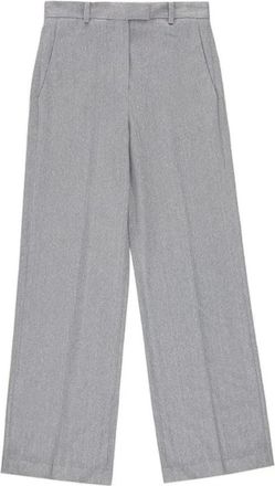 Circolo 1901 Femme, Pantalons, Gris, Taille: 42 FR Wide Pantalons