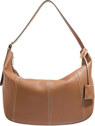 Lancel Crossbody Bags - Victoire Grained Cowhide Leather - L Zip Hobo - Gr. unisize - in Braun - f&uuml;r Damen