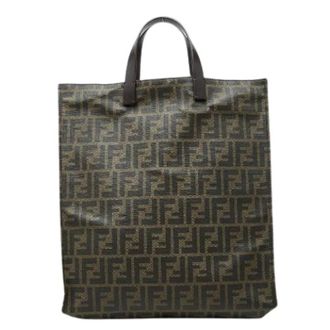 Fendi Pre-owned Zucca PVC Tote Bag - - Pre-owned - Damen - Braun - ONE SIZE
