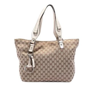Gucci Sac cabas Pre-owned - Femme - Pre-owned - Beige - Taille: ONE Size