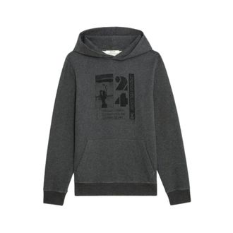 Zadig&Voltaire Homme, Sweatshirts et sweats &agrave; capuche, Gris, Taille: M Sanchi SweaT-shirt
