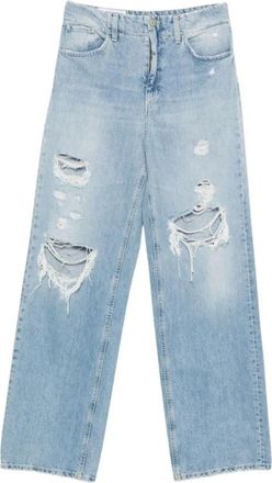 Dondup Femme, Jeans, Bleu, Taille: W27 Mia 800 Wide Jeans