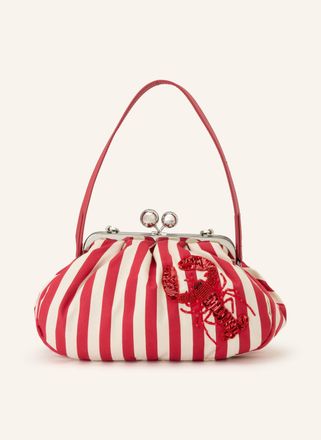 Max Mara Weekend Max Mara Clutch Gerusia Mit Pailetten rot