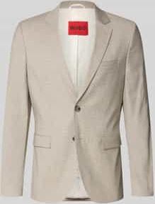 HUGO BOSS Super Slim Fit Sakko aus Viskose-Schurwoll-Mix Modell ARTI253X