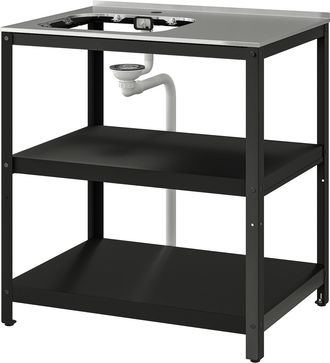 IKEA GRILLSKÄR Regalelement für Spüle