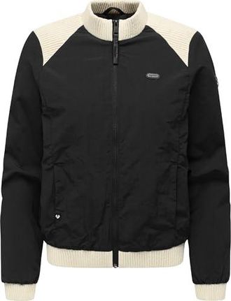 Ragwear Veste demi-saison l&eacute;g&egrave;re et imperm&eacute;able pour femme style bomber Chenna Summer YOUMODO XS &agrave; 3XL, Noir, XXL