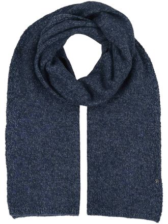 Loevenich Schlichter Schal mit Glitzer | OneSize | Damen | Elegant & Weich | Perfekt f&uuml;r jeden Anlass Mystic Blue
