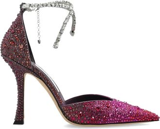 Jimmy Choo London Femme, Chaussures, Violet, Taille: 37 EU Stevie 100