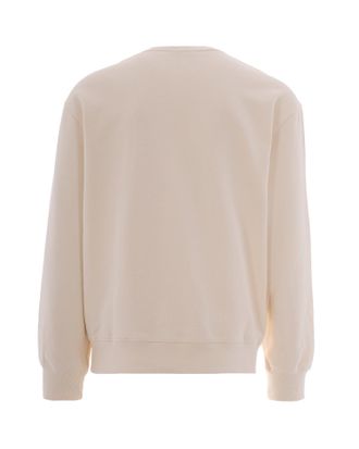 Maison Kitsun&eacute; Mens Sweatshirt Comfort Beige Noble Sweatshirts Sweater