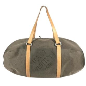Louis Vuitton unisex, Pre-owned, Vert, Taille: ONE Size Sac Week-end Pre-owned