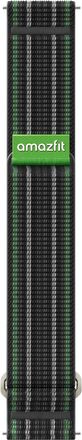 Amazfit Gewebte Nylonriemen - 20mm/22mm - Striped Green - 20MM