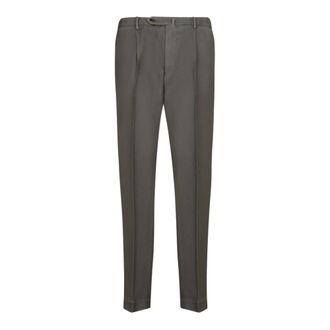 Dell'Oglio Homme, Pantalons, Vert, Taille: M Pantalon vert pour homme Aw24