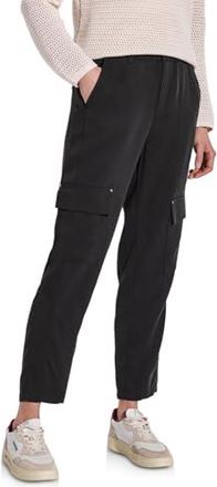 Street One A379040 Pantalon Paperbag au Look Cargo, Gris, 44W / 28L Femmes