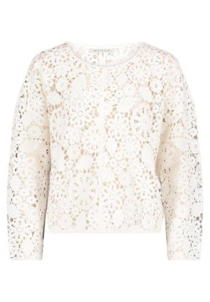 Betty&Co Strickpullover Damen mit U-Boot-Ausschnitt (1-tlg)