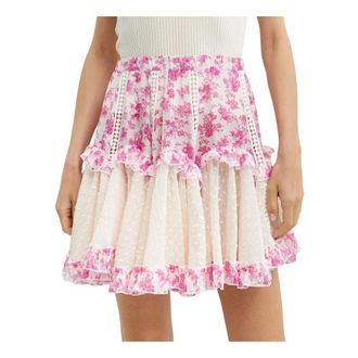 Chio Minirock mit Blumenmuster - - Skirts - Damen - Mehrfarbig - S