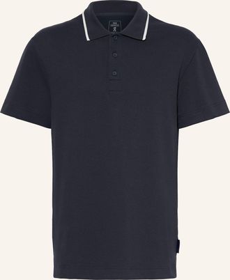 On Piqu&eacute;-Poloshirt Courtside blau