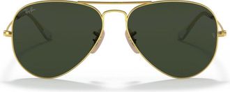 Ray-Ban unisex, Accessoires, Jaune, Taille: 58 MM Aviator Rb3025