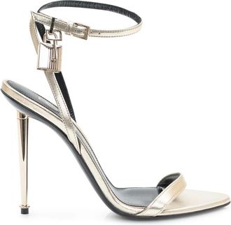 Tom Ford Femme, Chaussures, Jaune, Taille: 37 1/2 EU Sandale Nue Pointue &agrave; Cadenas