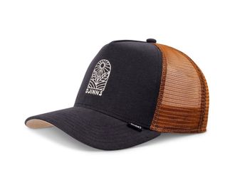 Djinns Leaf Sun (Black) - Trucker Cap Meshcap Hat Kappe M&uuml;tze Caps