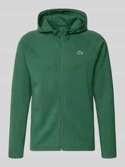 Lacoste Sport Regular Fit Sweatjacke mit Baumwoll-Anteil