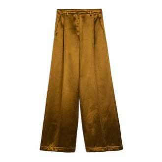 Alysi Wide Hosen - - Trousers - Damen - Gr&uuml;n - M