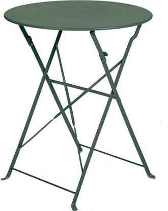 Ozalide Ozalide - Table de jardin pliante - 2 places - vert amande - capri