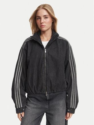 adidas Jeansjacke Firebird Jacket KT4233 Schwarz Regular Fit