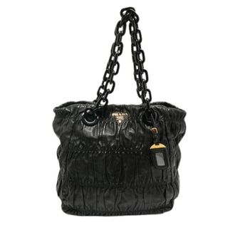 Prada Sac bandouli&egrave;re en cuir Pre-owned - Femme - Pre-owned - Noir - Taille: ONE Size