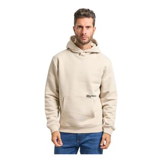 Karl Lagerfeld Homme, Sweatshirts et sweats &agrave; capuche, Beige, Taille: M Pulls Beige