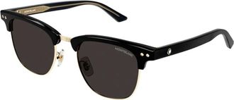 Montblanc Montblanc, Homme, Accessoires, Noir, Taille: 52 MM Mb0382S Lunettes de soleil