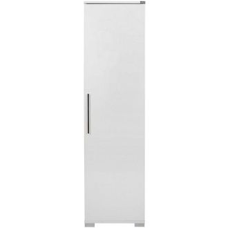 Les Tendances Petite colonne de rangement multifonctions blanche 1 porte Lika 45cm