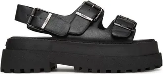 Buffalo Sandalen Pluto Ari 1602268 Schwarz