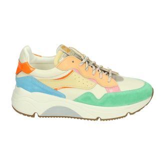 Ocra Gr&uuml;ne Niedrige Sportliche Schuhe D365 - - Shoes - Damen - Mehrfarbig - 42 EU