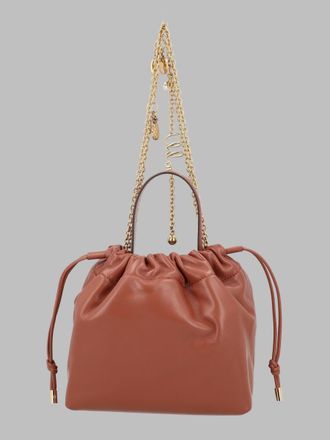 Chlo&eacute; Womens Shoulder Bag Brown Leather