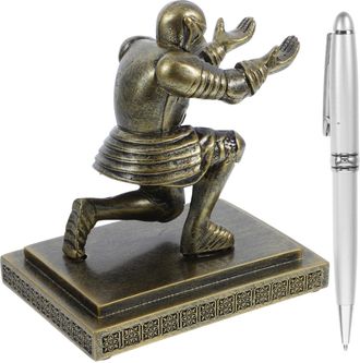 OSALADI Soldaten-stiftständer Aus Ritter-stifthalter Für Schreibtisch Kreativer Stifthalter Für Büro Und Heimdekoration Einzelner Stiftständer Für Männer