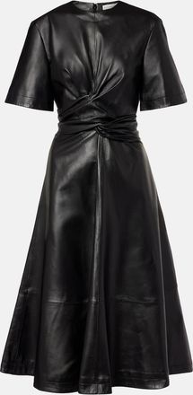 Altuzarra Midikleid aus Leder